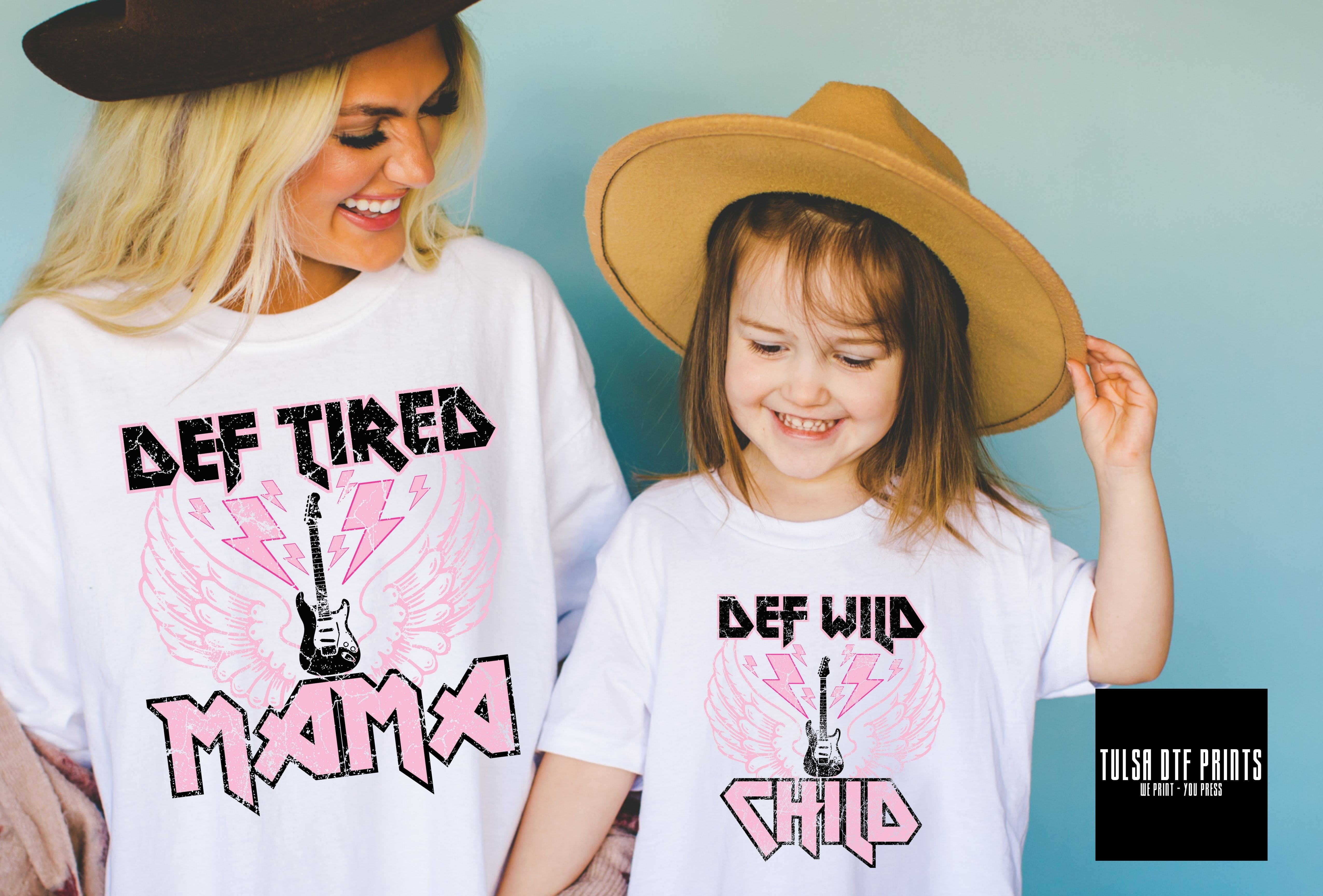 DTF DEF WILD CHILD TRANSFER – Tulsa DTF Prints