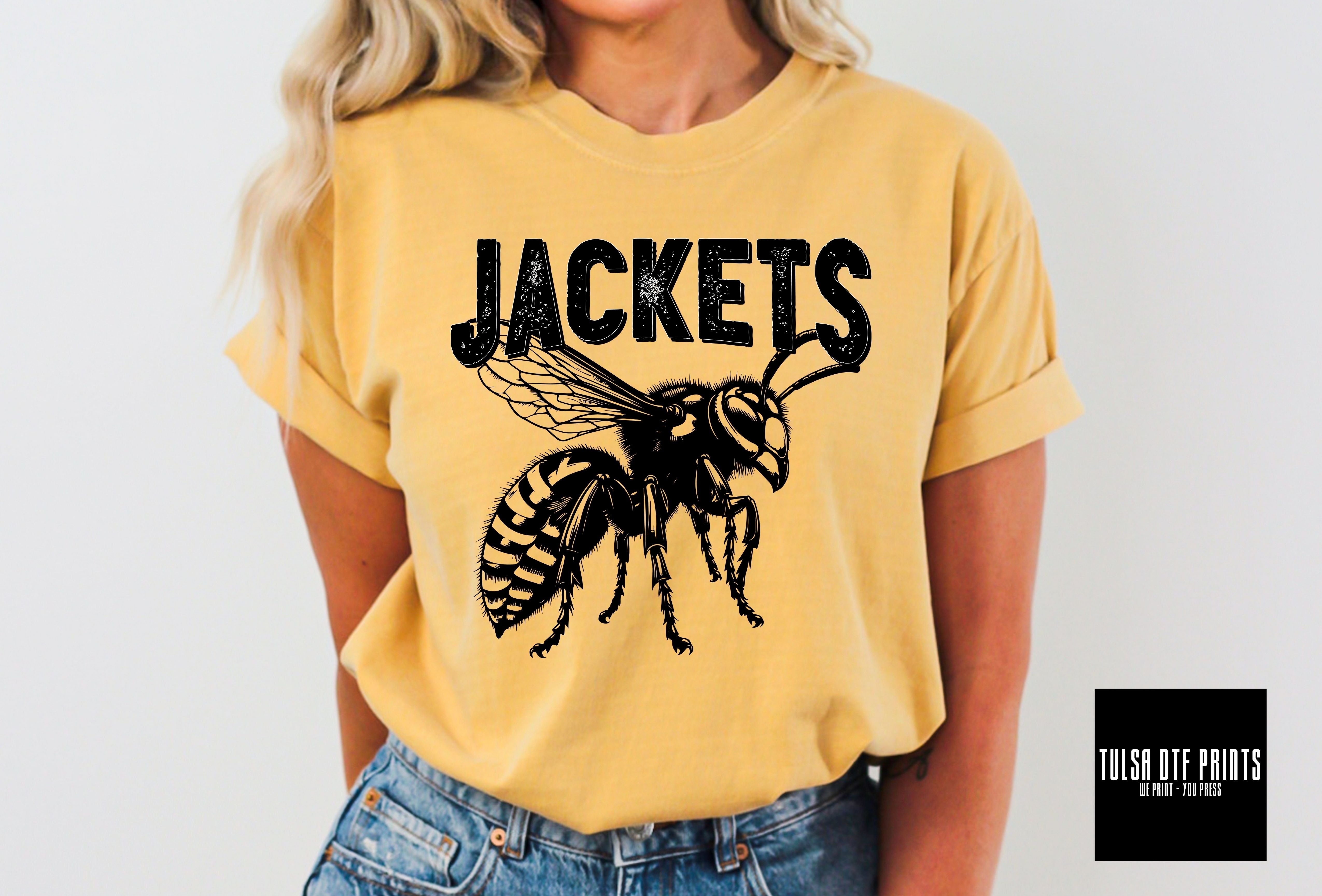 DTF JACKETS BLACK & WHITE MASCOT TRANSFER – Tulsa DTF Prints