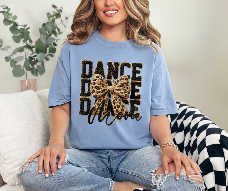 DTF DANCE MOM IN KNIT TRANSFER – Tulsa DTF Prints