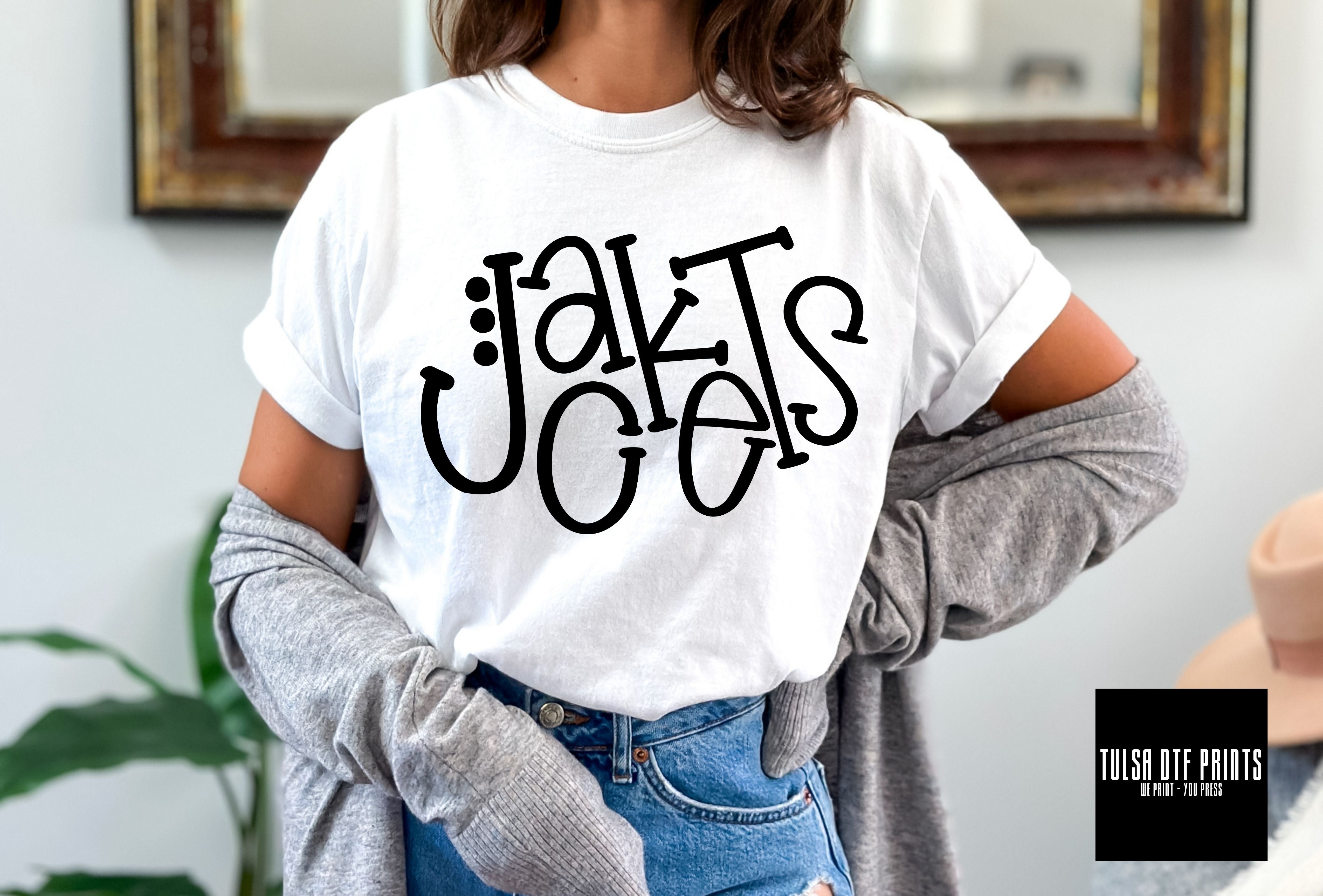 DTF JACKETS LETTER DOTS GAME DAY MASCOT TRANSFER – Tulsa DTF Prints