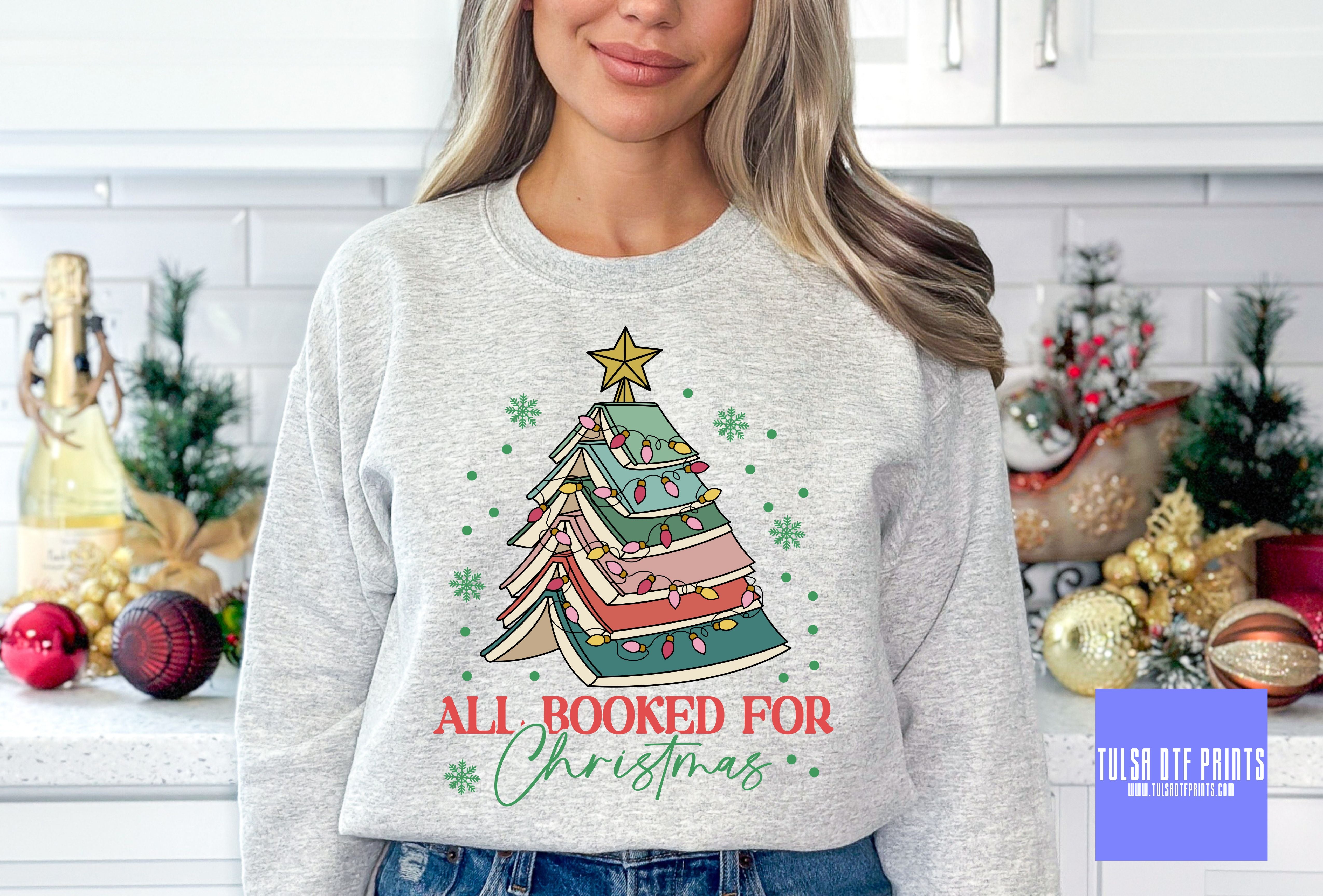 DTF ALL BOOKED FOR CHRISTMAS BOOK TREE TRANSFER – Tulsa DTF Prints