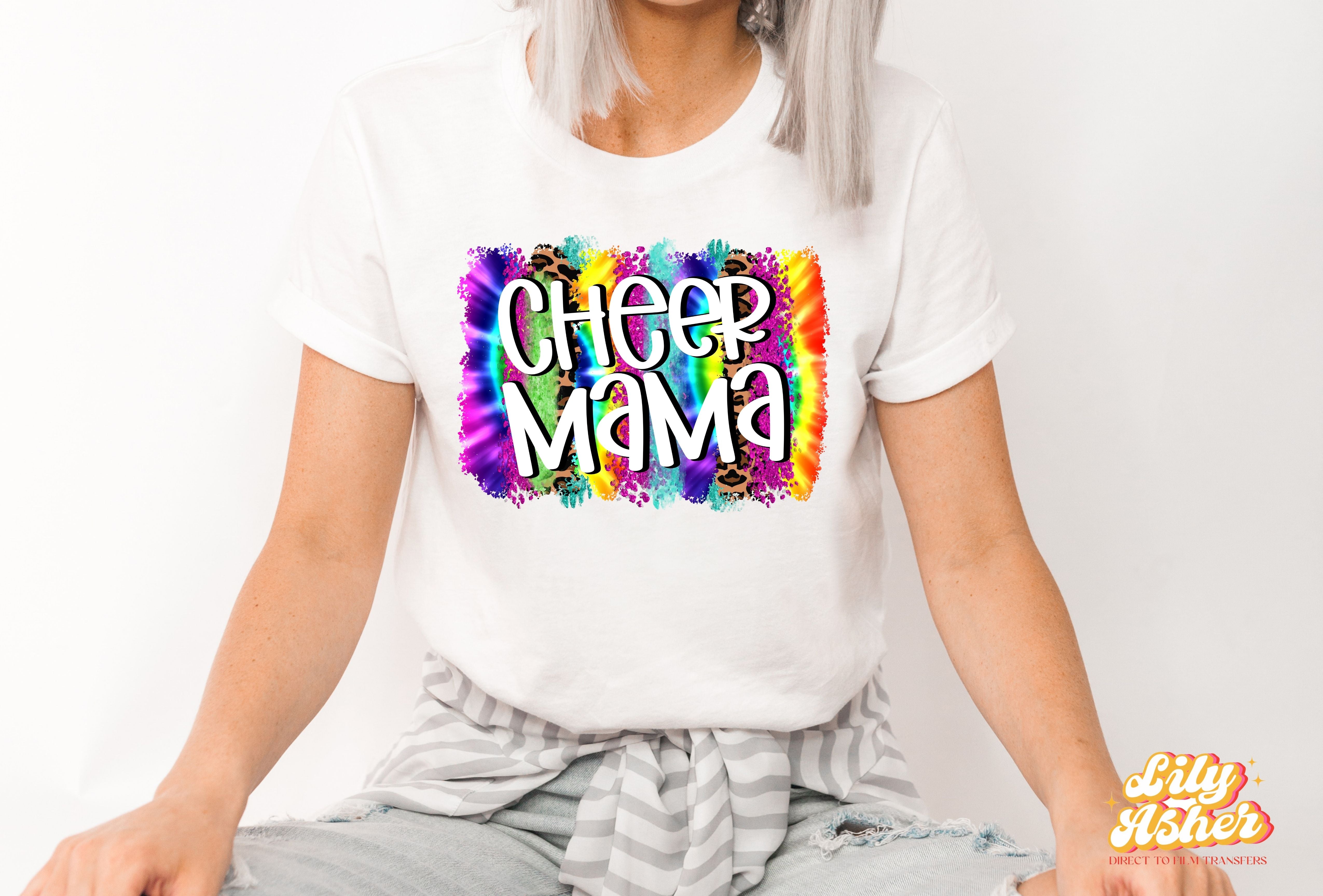 DTF CHEER MAMA TIE DYE TRANSFER – Tulsa DTF Prints