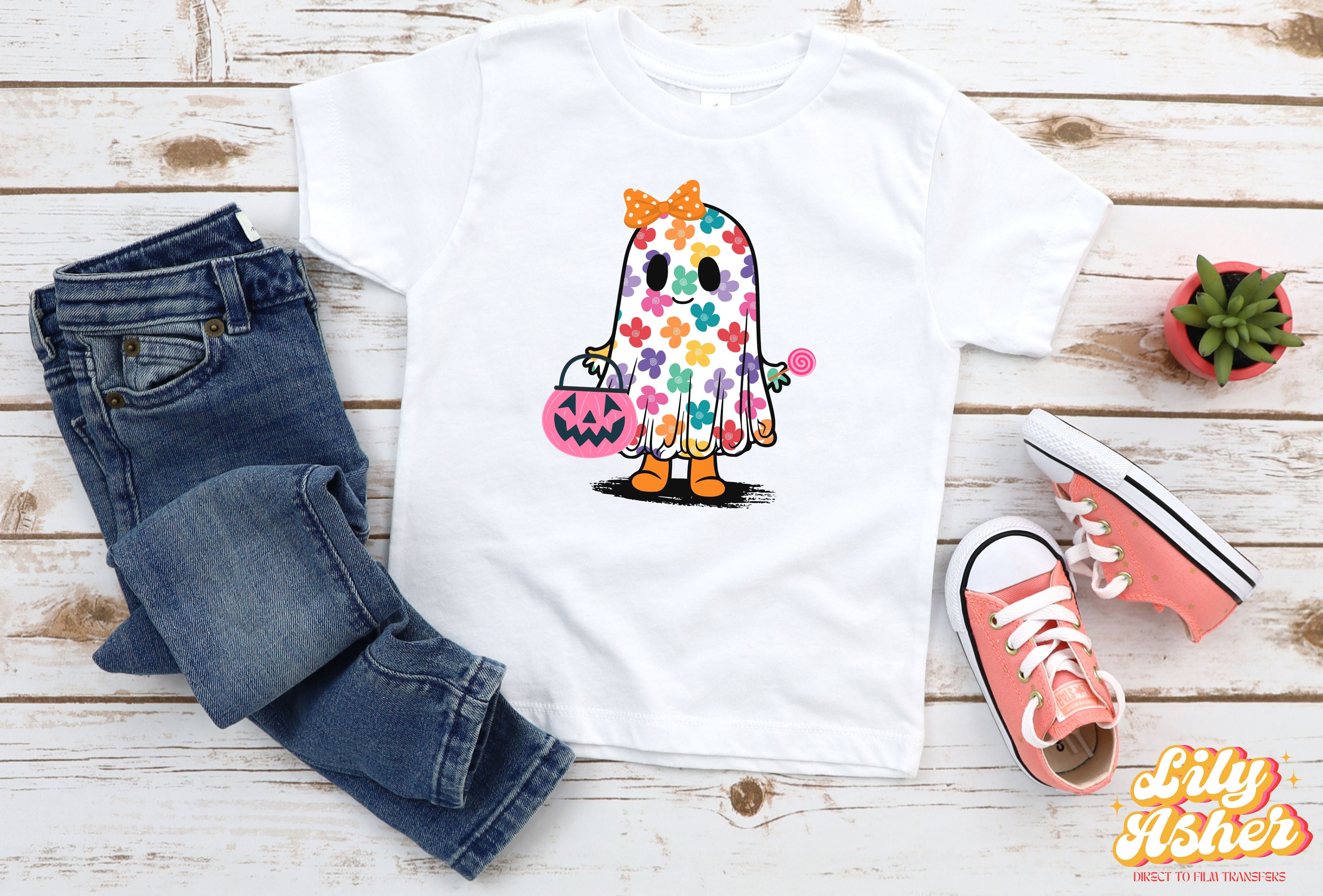 DTF CUTE GIRLY GHOST TRANSFER – Tulsa DTF Prints