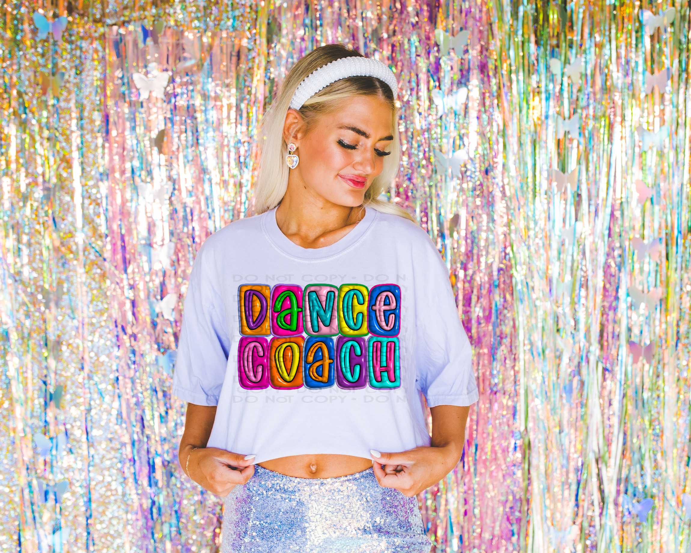 DTF DANCE COACH 3D INFLATED LETTERS TRANSFER – Tulsa DTF Prints