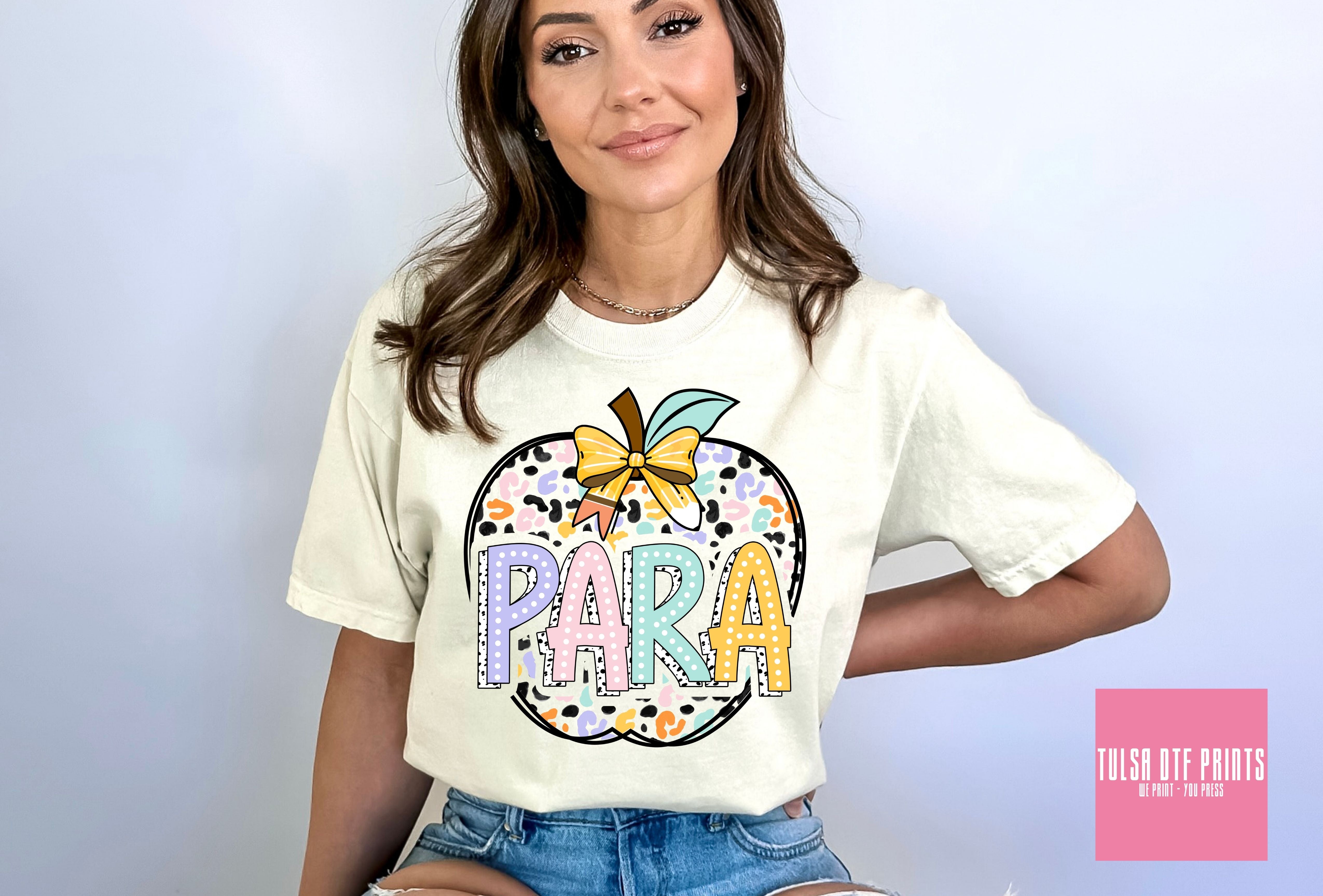 DTF PARA MULTICOLOR LEO APPLE TRANSFER – Tulsa DTF Prints