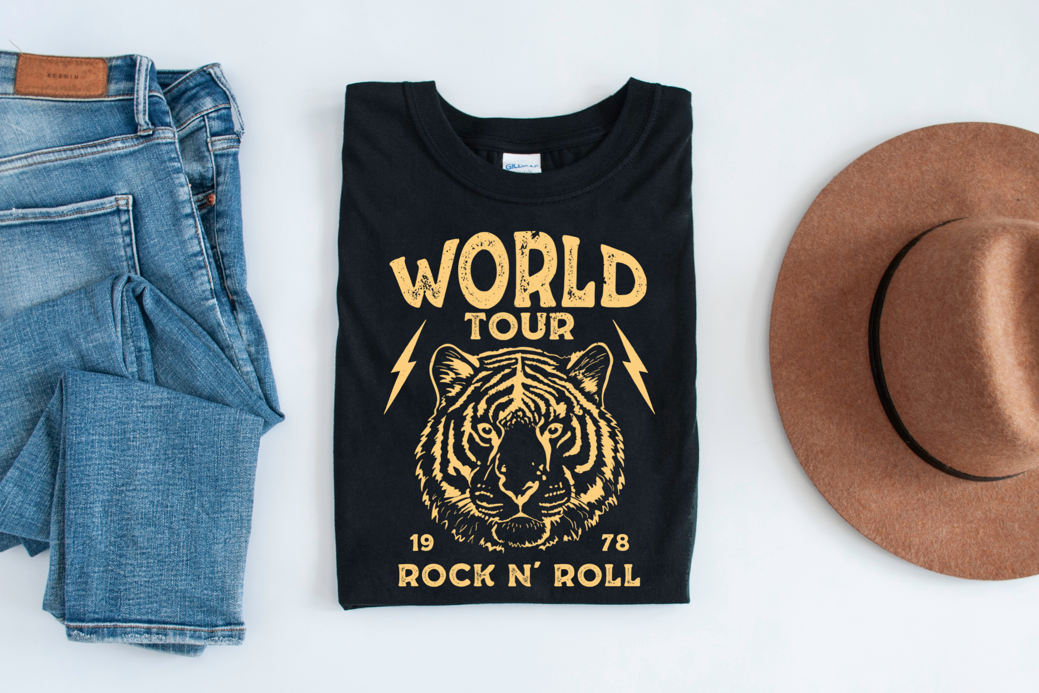 DTF WORLD TOUR YELLOW TRANSFER – Tulsa DTF Prints