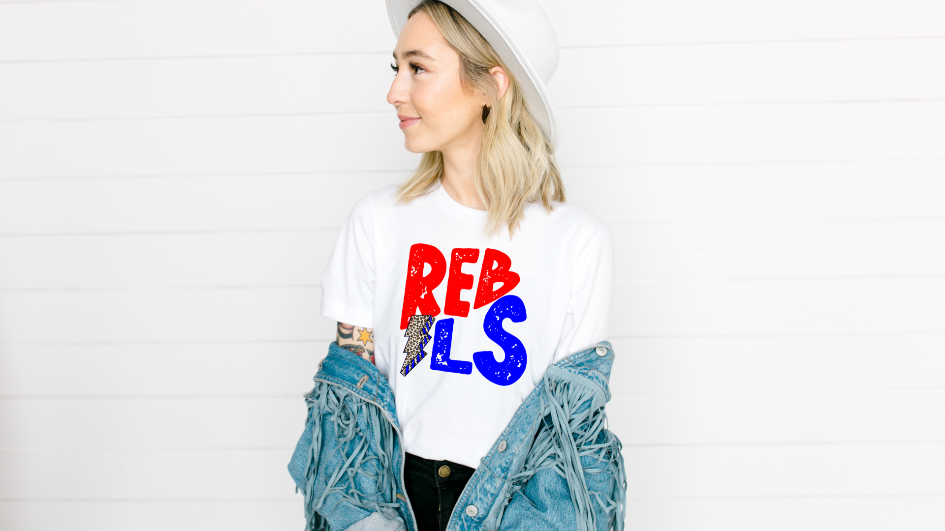 DTF REBELS RED/ROYAL LB TRANSFER – Tulsa DTF Prints
