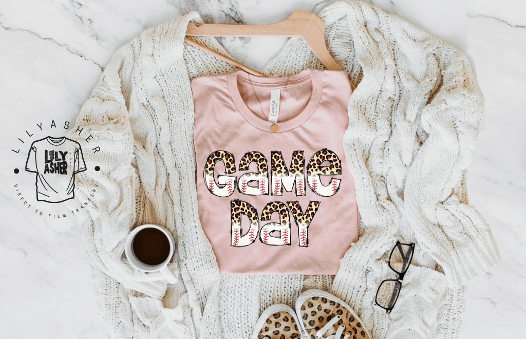 DTF GAME DAY LEOPARD/BASEBALL TRANSFER – Tulsa DTF Prints