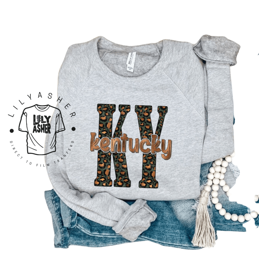 DTF Kentucky State Design Transfers – Tulsa DTF Prints