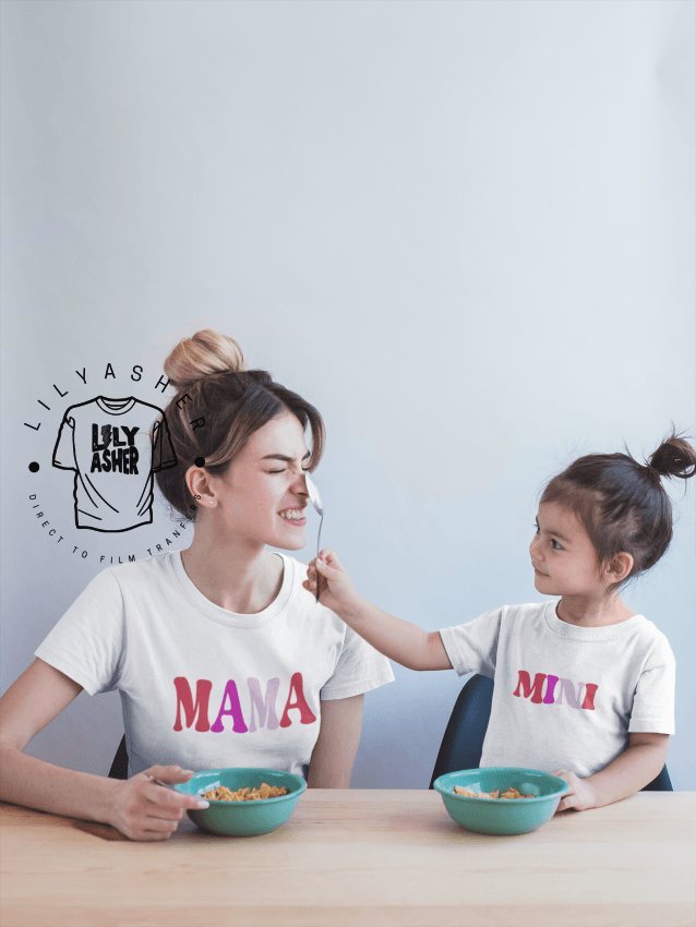 DTF Mama + Mini Set Transfers – Tulsa DTF Prints